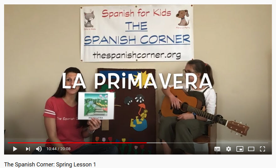 Virtual Lessons Series | THE SPANISH CORNER